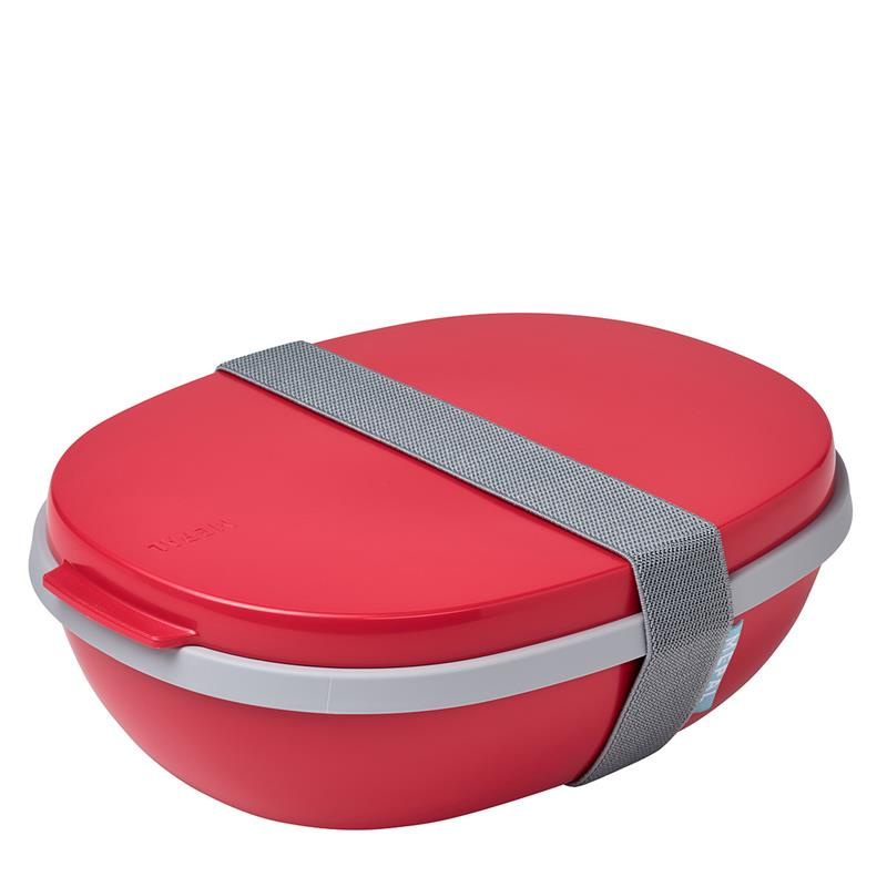 Mepal - Lunchbox Ellipse Duo Nordic Red | FrankHerbert.pl